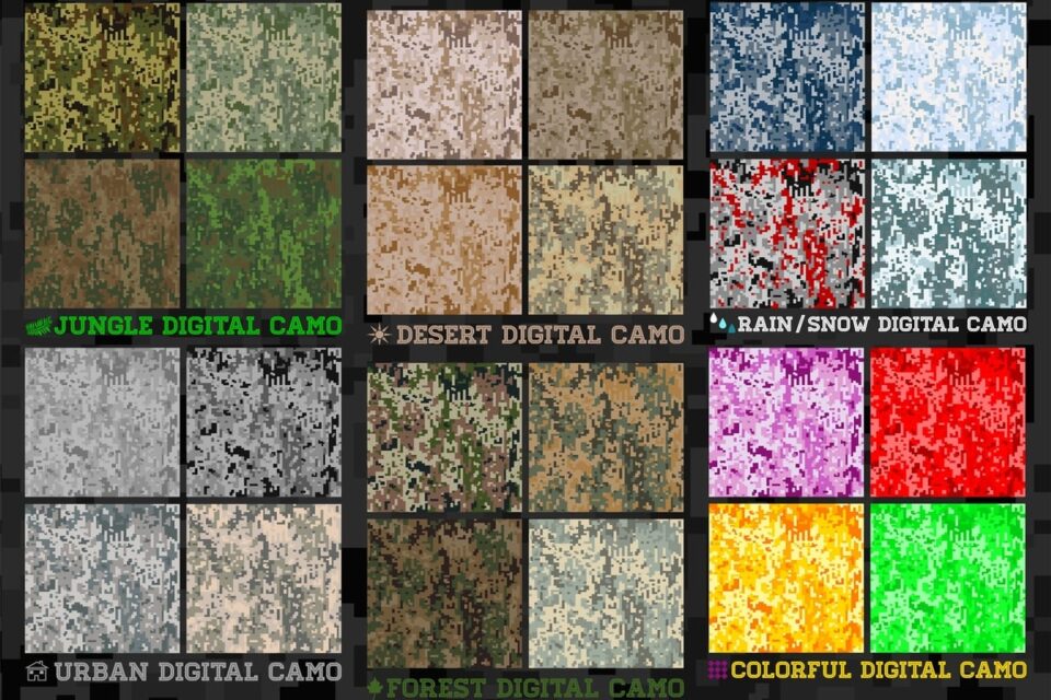Best All-Around Camouflage Pattern Across Multiple Biomes - Survival ...