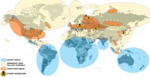 World Nuclear Target Map: Most Safe and Unsafe Areas - Survival Freedom