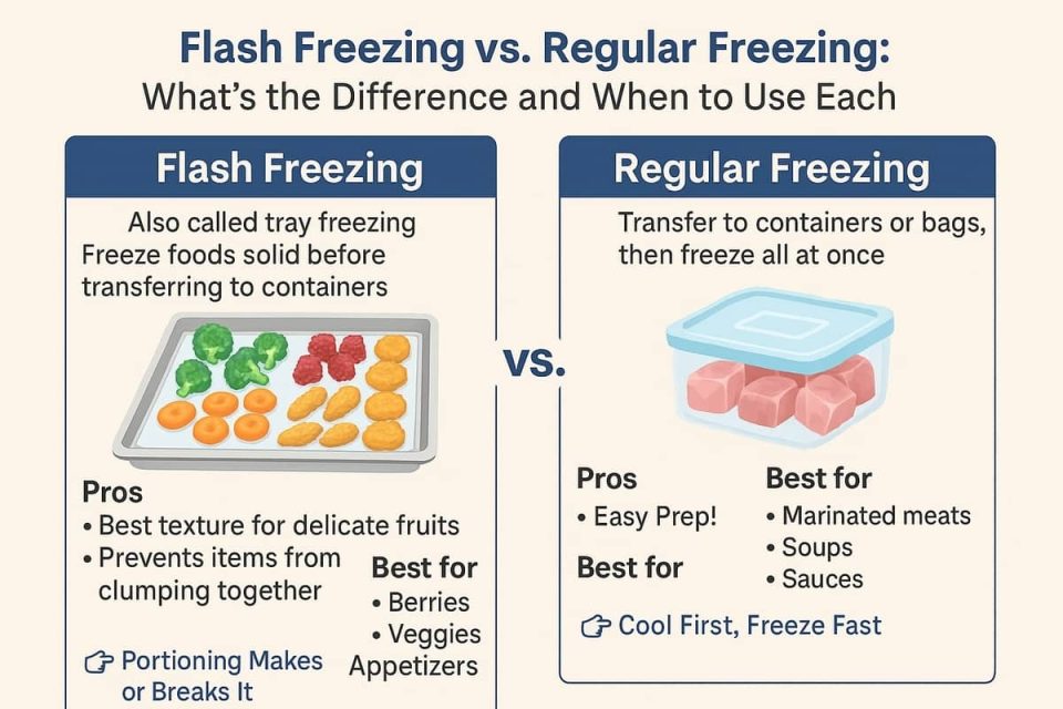 Flash Freezing vs. Regular Freezing | What’s the Difference and When to ...