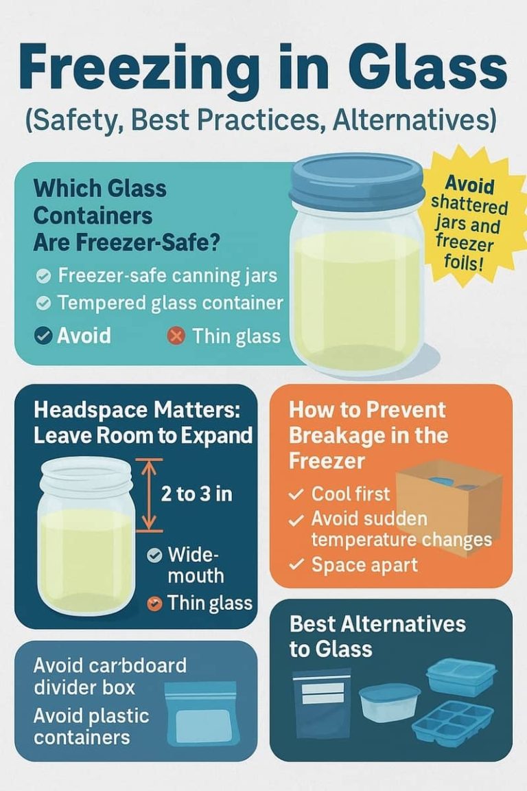 Freezing in Glass (Safety, Best Practices, Alternatives) - Survival Freedom