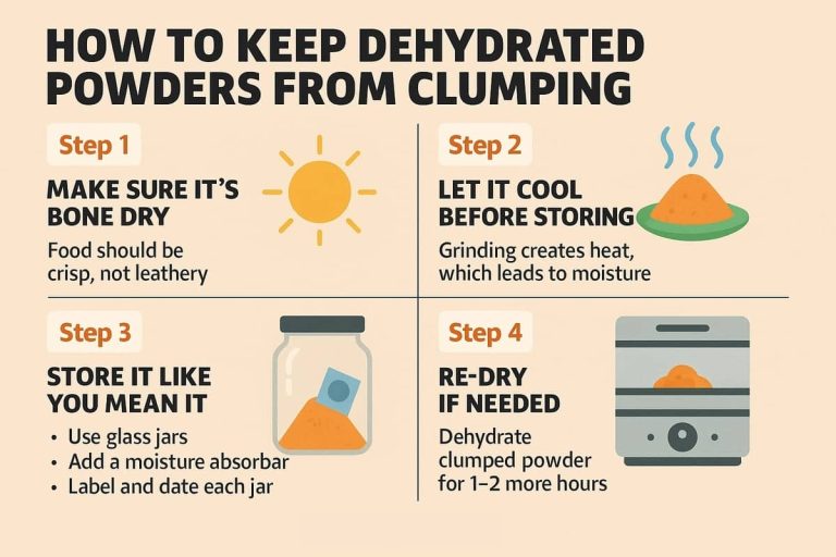 How to Keep Dehydrated Powders from Clumping | Step-By-Step - Survival ...