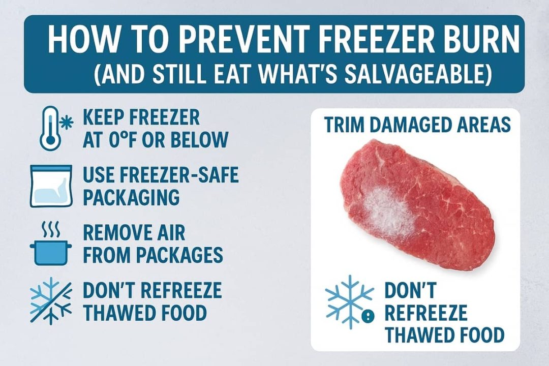 How to Prevent Freezer Burn (And Still Eat What’s Salvageable ...